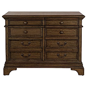 Coaster Furniture Hartshill 5-Drawer Burnished Oak File Cabinet 881284