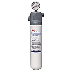 3M Valve-in-Head Water Filter System with Gauge ICE125-S