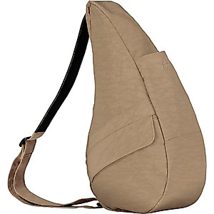 AmeriBag Classic Healthy Back Bag Distressed Nylon Small (Taupe)