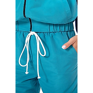 MASSWO Women 80s Sportswear Set 2 Piece Outfits Casual Sweatsuits Retro Vintage Purple Tracksuit