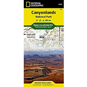 Canyonlands National Park (National Geographic Trails Illustrated Map) (National Geographic Trails Illustrated Map, 210)