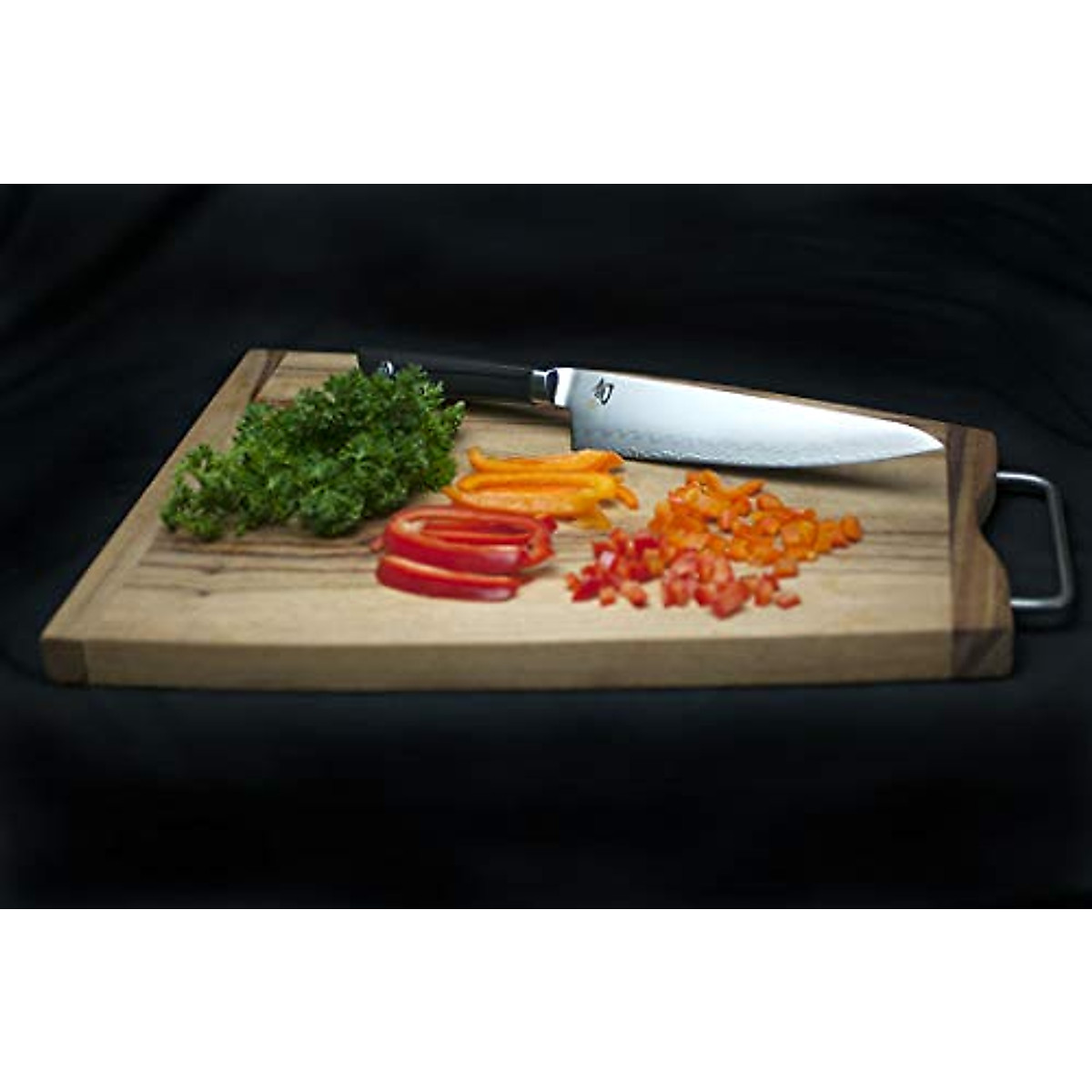 Shun Cutlery Sora Chef's Knife 8”, Gyuto-Style Kitchen Knife, Ideal for All-Around Food Preparation, Authentic, Handcrafted Japanese , Professional Chef Knife