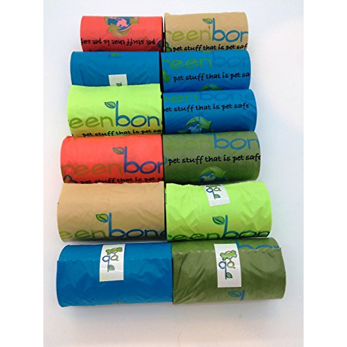 Greenbone Waste Bag Refill Pack, 12 Rolls