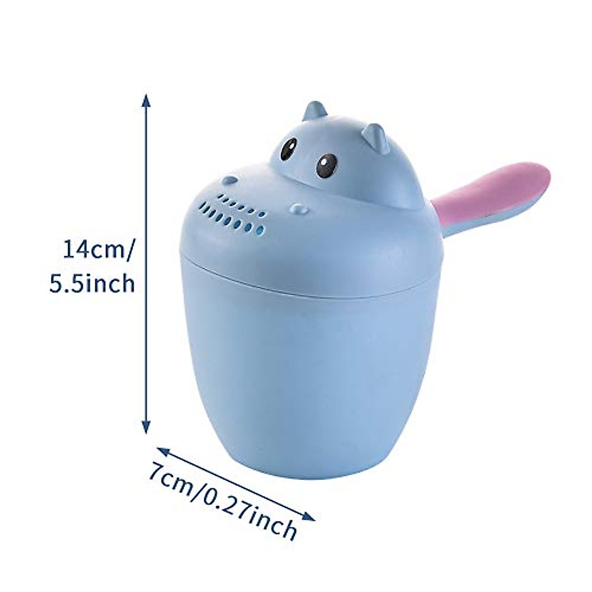 Rinse Shampoo RinserBaby Dippers Bath Rinse Cup Wash Hair Cup Shower Sprinkler,Baby Bath Rinser Pail to Wash Hair and Wash Out Shampoo