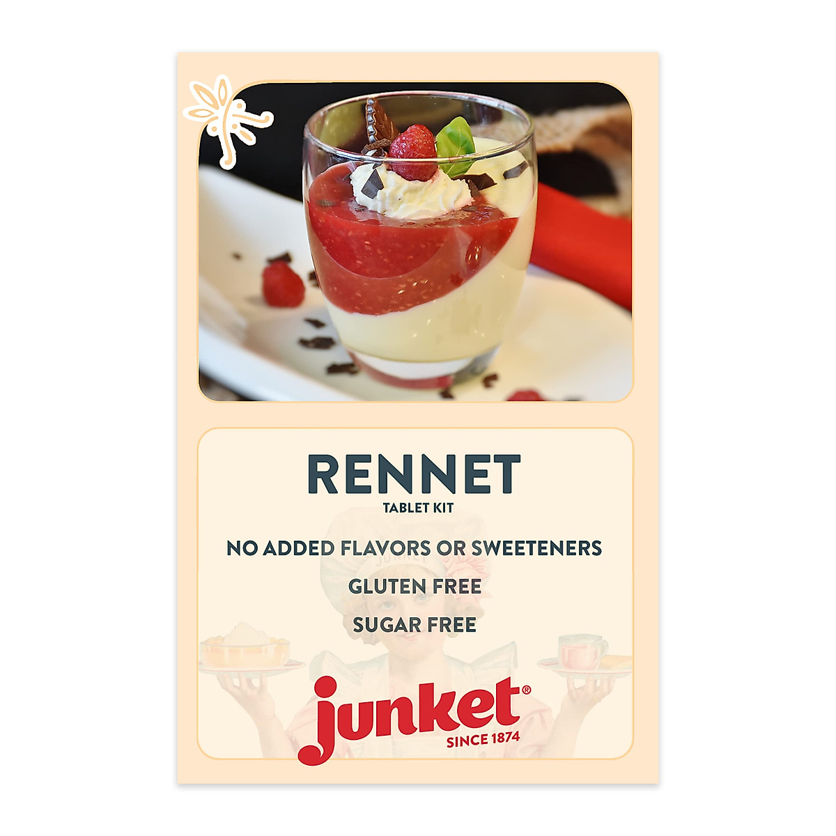 Junket Rennet Tablets, 0.23 Ounce (Pack of 6)