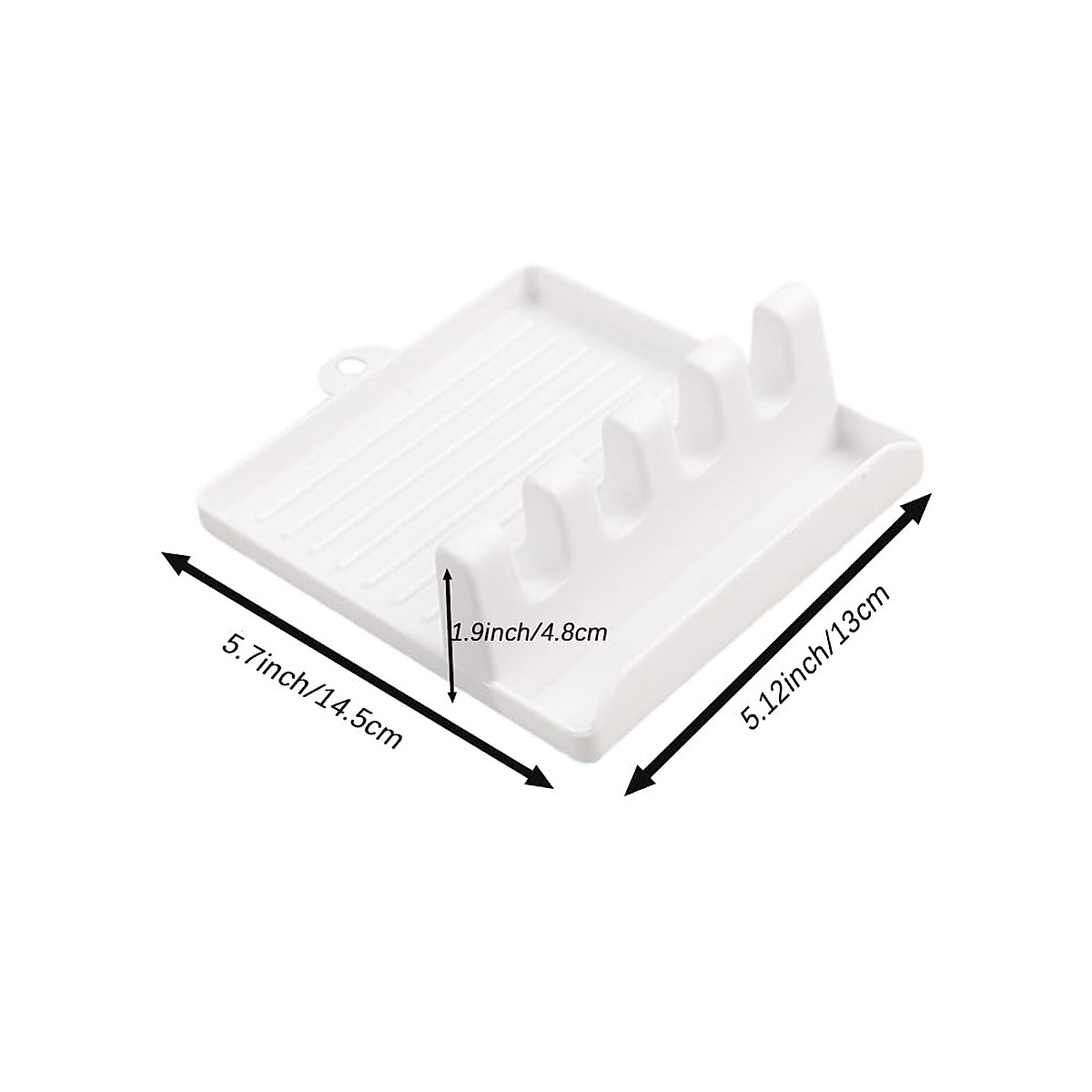 TTBellok 3 PCS Washable Paint Brush Holder, Painting Brush Stand Rest With 5 Slots for Oil Watercolor Acrylic Painting