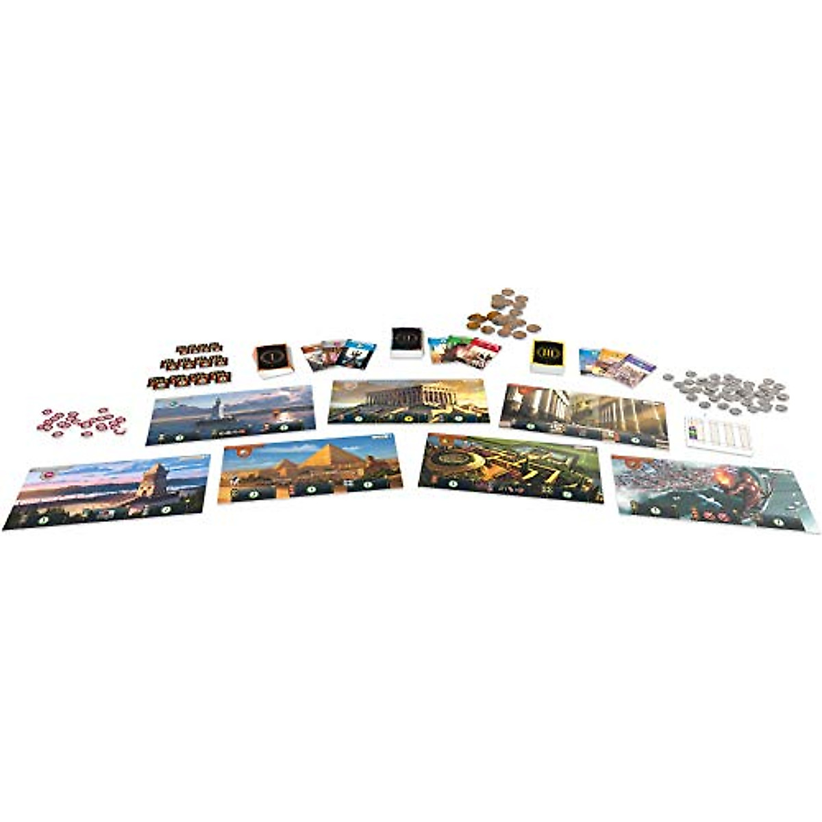 Jeu Repos Production - 7 Wonders Nouvelle édition - French Language