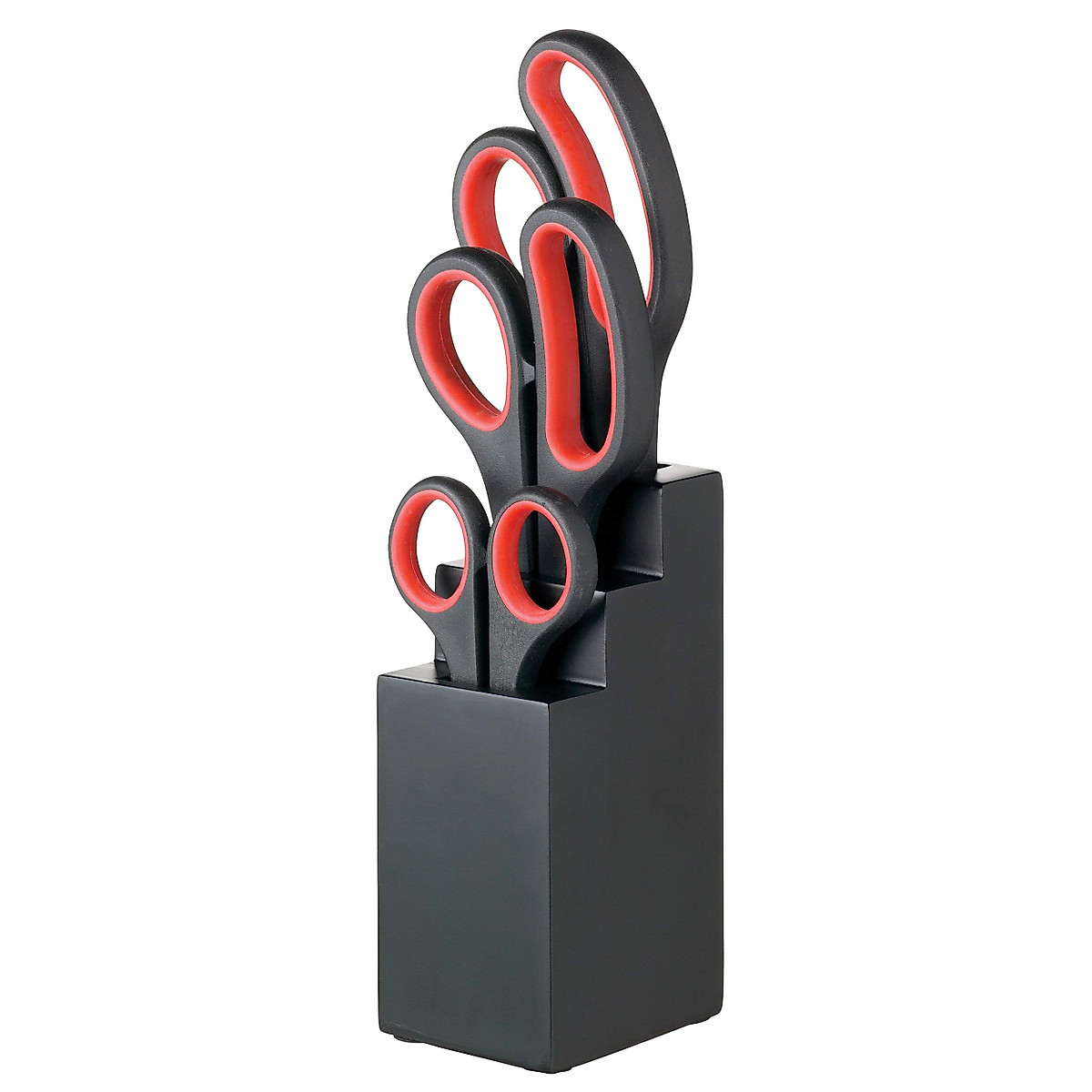 KitchenCraft 3-Piece Kitchen Scissors Set and Storage Block