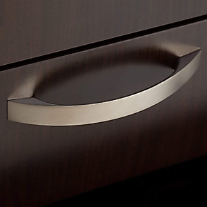 Bush Business Furniture Easy Office 4 Person Cubicle Desk with File Cabinets and 66H Panels, 60Wx60H, Mocha Cherry