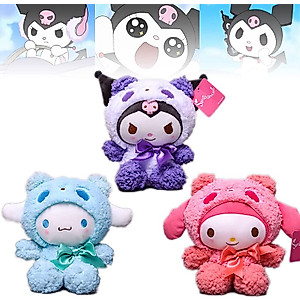 Cute Plush Toy, Kuromi Plush Dolls, Cute My Melody Cinnamoroll Stuffed Animals Plush Figure Toy, Girl Toy Gift for Children, Stuffed Dolls Cosplay Plush Toys