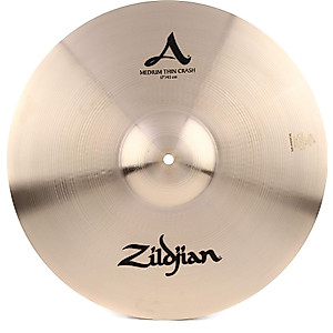 Zildjian A Series Medium-Thin Crash Cymbal - 17 Inches