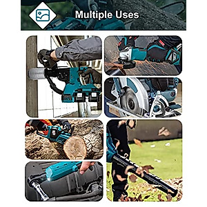 Amityke Battery for Makita 18V Battery 6.0Ah, 4Pack Replacement Batteries Compatible with Makita 18 Volts Battery BL1860 BL1820 1830B 1840B 1850B, Fit with Original Makita 18V Battery Chargers