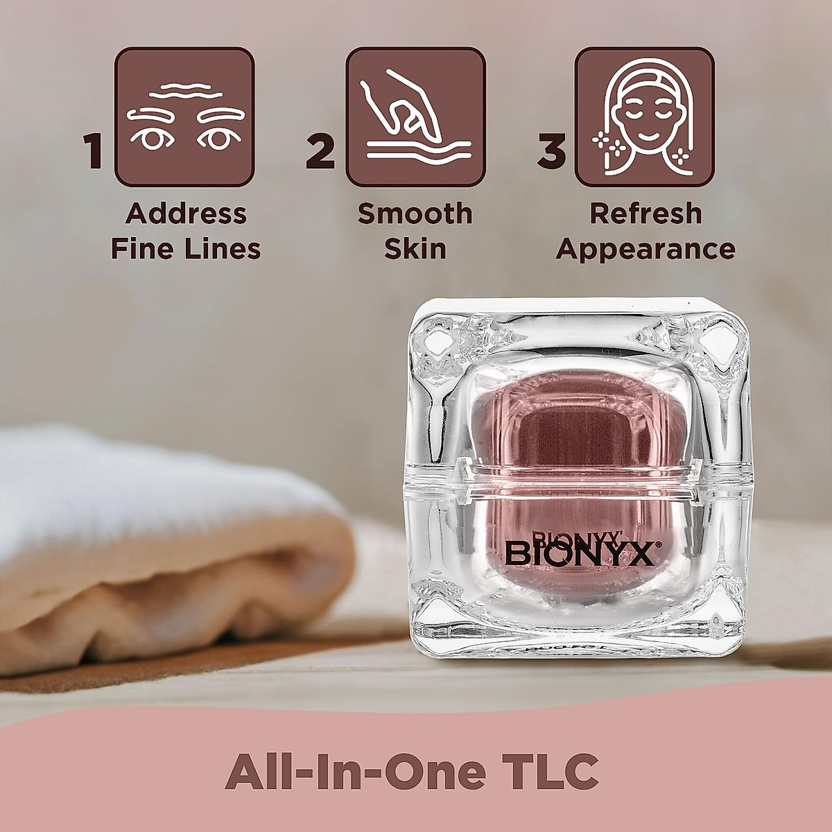 Bionyx Rhodium Facial Peeling Gel - Face Peel Gel for All Skin Types - Exfoliating Gel for Smooth and Supple Skin - 1.69 Fl. Oz.