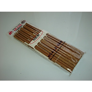 New Le Van Set of 10 Pair Hard Wood Chopsticks