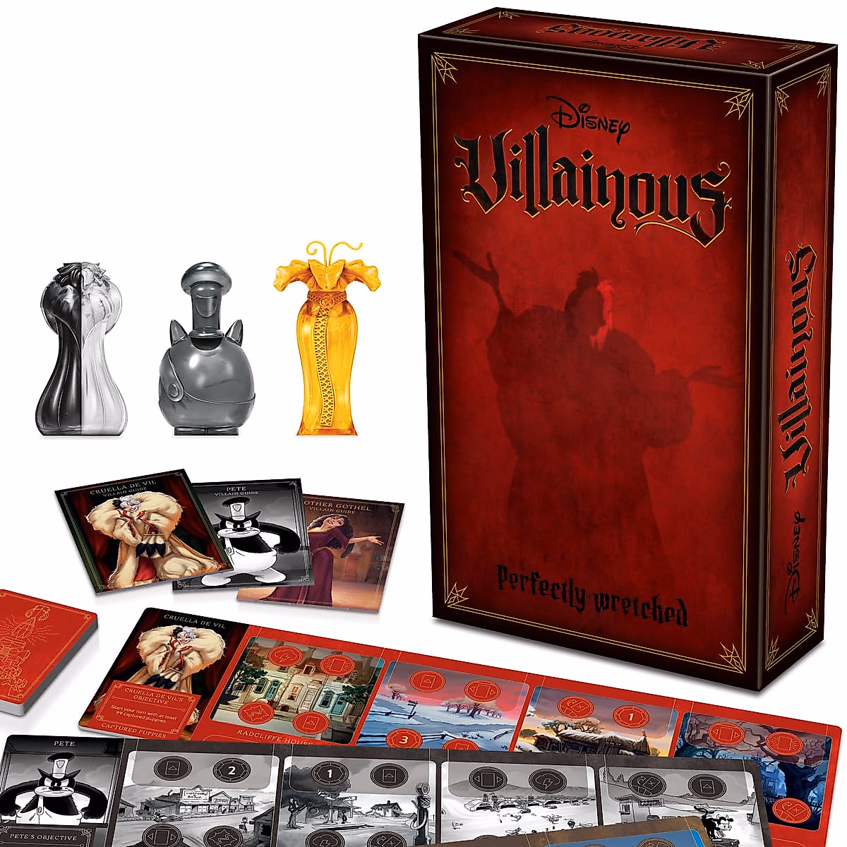 Ravensburger Disney Villainous: Perfectly Wretched - Strategy Board Game for Ages 10 & Up | Stand-Alone & Expansion Game | Winner of The 2019 Toy of The Year Award