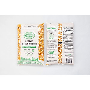 Preferred Popcorn Organic Popcorn, 28 Ounce bag, Pack of 4, 30 Servings Per Bag