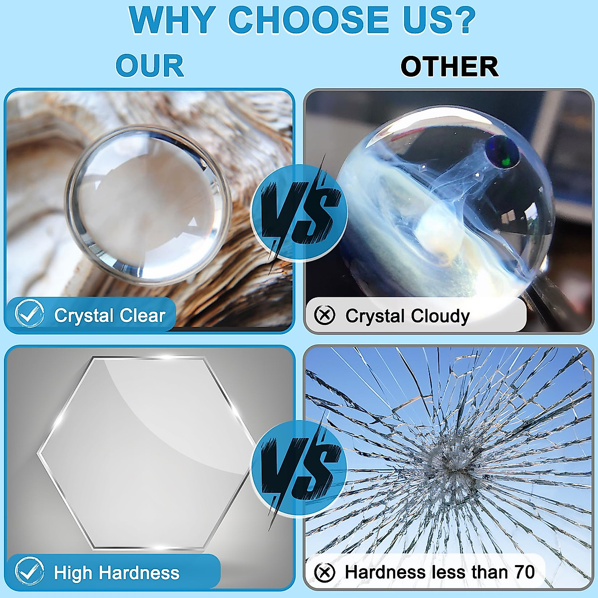 Epoxy Resin - 1 Gallon Crystal Clear Coating Kit, Not Yellowing No Bubble Easy Mix 1:1 Ratio, 2 Part Casting Resin for Art, Craft, Jewelry Making, River Tables, with Gold Foil Flakes, Glitter Flakes