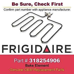 Frigidaire 318254906 Bake Element, Black