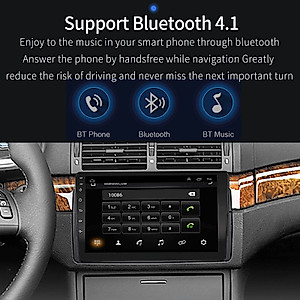 for BMW-3-Series-E46-1999-2004,with 1G RAM 32G ROM Bluetooth GPS Navigation Touch Screen EZoneTronics,9 inch Capacitive Touch Screen High Definition ezone-e46-132