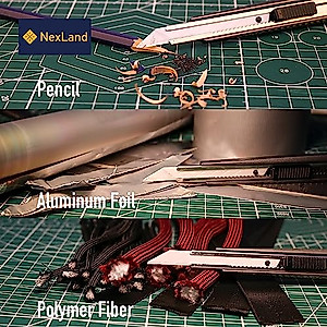 9mm 30 Degree Ultra-Sharp Ceramic Blade Snap-Off Replacement 3pcs white pcs