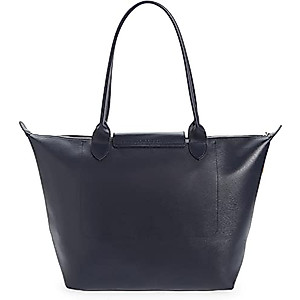 Longchamp Le Pliage City Coated Canvas Large Shoulder Tote, Navy