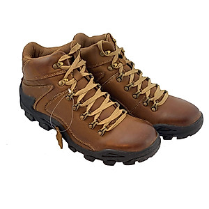 Labo Pro Reactive Men's Water resistant Hiking Boot, Genuine Leather 5120LP-BROWN-10