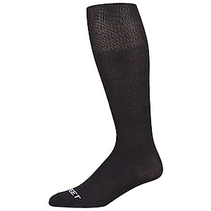 Pro Feet Polyester Multi-Sport Tube Socks, Black, Large