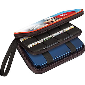 Game Traveler Nintendo 3DS XL or 2DS Character Art Case - Compatible with Nintendo 3DS, 3DS XL, 2DS, 2DS XL, New 3DS, 3DSi, 3DSi XL - Includes Game Card Pouch - Licensed by Nintendo