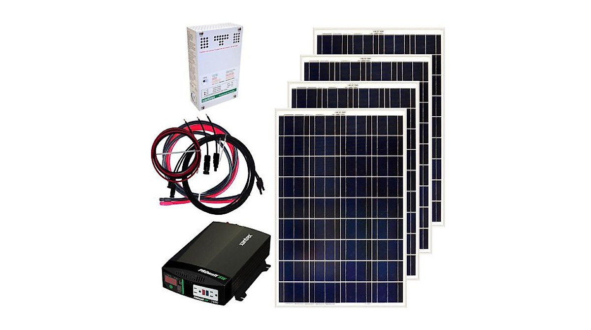 Grape Solar GS-400-KIT 400W Off-Grid Solar Panel Kit for Backup & RV