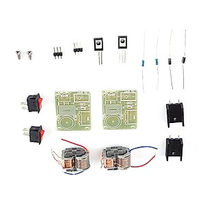 2 Sets High Voltage Generator Disassembled Parts 15KV High Voltage Inverter High Temperature Arc Igniter Coil Module for Anion Generator Electronic Instrument