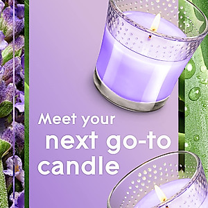 Glade Candle Jar, Air Freshener, Tranquil Lavender & Aloe, 3.4 Oz