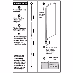4LessCo Vape Smoke Shop Windless Feather Swooper Flag Banner Sign 15' Tall Kit kb-h