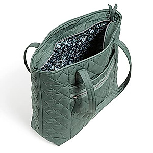 Vera Bradley Women's Performance Twill Tote Bag, Olive Leaf, One Size