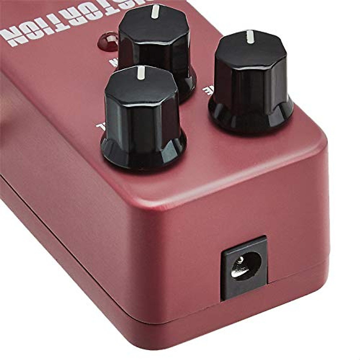 Amazon Basics Distortion Guitar Pedal, Brown
