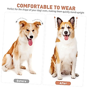 BESPORTBLE 1 Set Dog Ear Erector Dog Ear Tape Ears Standing u Ear Molding Puppies Doberman Ear Correction Tool Greyhound Pets Dog Ears Sticker Dog Ear Support Puppy Ear Stand Tool Plastic