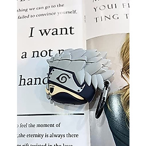 Cartoon Case Compatible for Apple AirPods 2/1 Anime AirPods Cute Case Cover 3D Slim Shockproof Silicone Shell Kawaii Funny Cover for AirPods (AirPods 2/1, Men)