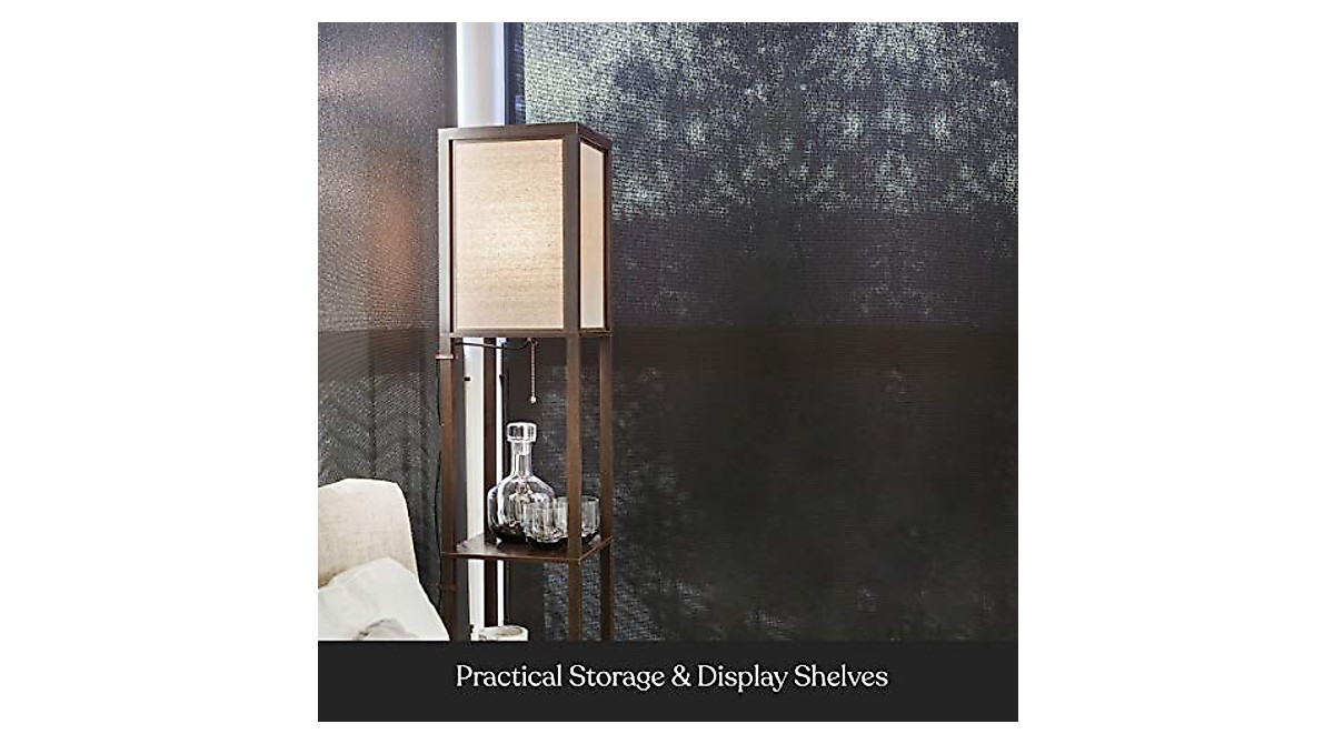 Brightech Maxwell Shelf Lamp - Modern LED Design
