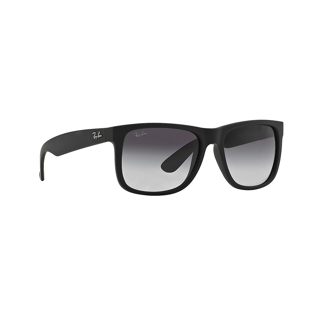 Ray-Ban Justin New Sunglasses (54 mm, Matte Black Frame Black Lens)
