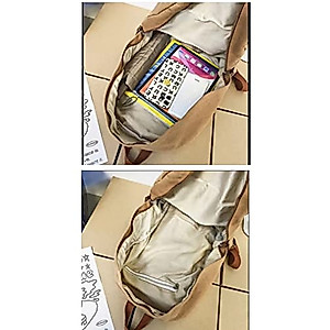 Canvas Backpack for Women Vintage Grunge Hippie Bookbags Aesthetic College School Bag Western Trendy Rucksack (Green)