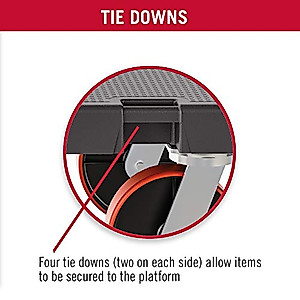 Suncast Commercial Structural Foam 24" x 36" Platform Truck, Standard Duty