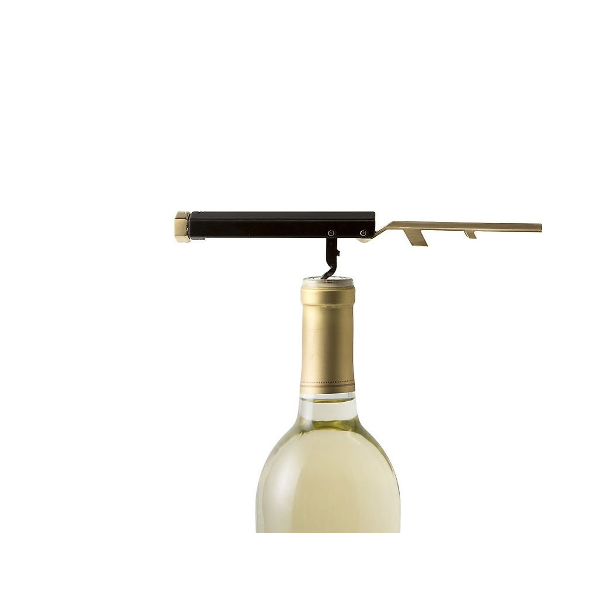 RBT Waiter's Corkscrew Wine Opener (Brass/Black)