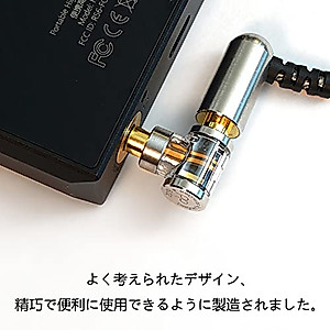 DD ddHiFi DJ44A 2.5mm Balanced Female to 4.4mm Male Earphone Dongle, Compact Size Audio Jack Adapter to Connect Your 2.5mm Earphone with Your 4.4mm Music Player/Amplifier