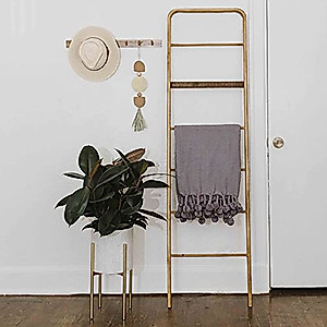 Main + Mesa Wood Blanket Ladder