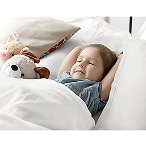 RPXPV 3 Piece Bed Set Mini Line Cartoon Spaceship Men and Women Comforters, Soft and Comfortable Skin-Friendly and Breathable Quilt Cover for Hotel86x94in（220cmx240cm）