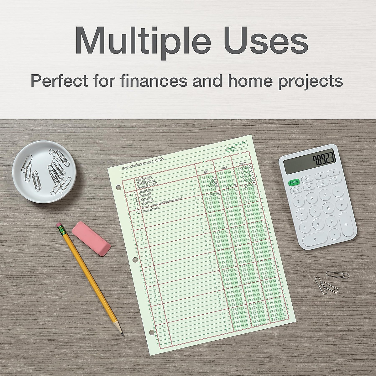 CARDINAL BRANDS INC. - Columnar Analysis Pad, 3 Column, 8 1/2 X 11, Single Page Format, 50 Sheets/pad ( ABFACP85113 ) ( ACP85113 )