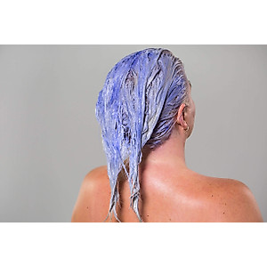 DESIGNLINE Super Silver Shampoo - Regis Restores Moisture, Boost Color for Blonde, Grey, White Hair, Strengthens and Improves Elasticity to Prevent Color Fade (33.8 oz.)