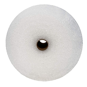 Uboxes Bubble Roll 24 Wide x 175 ft Small Bubbles 3/16 Perforated Every 12, Clear, BUBBSMA24175