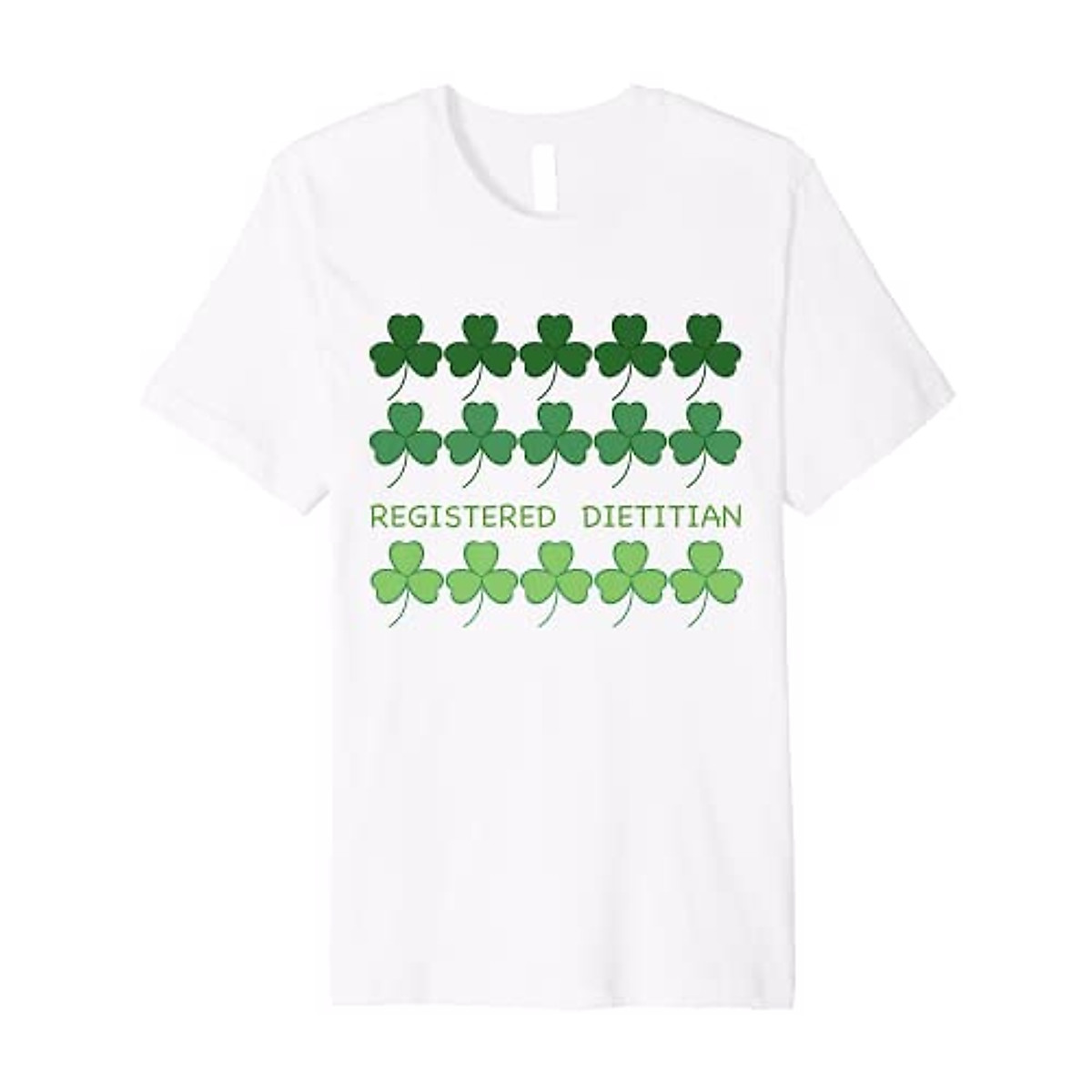 St Patricks Day Registered Dietitian Premium T-Shirt