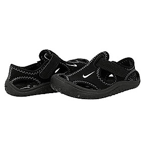 Nike Kids Sunray Protect Infant/Toddler Black/White Boy's Shoes