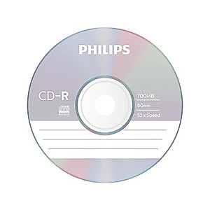 Philips CDR-80 (52x) 50pk Spindle
